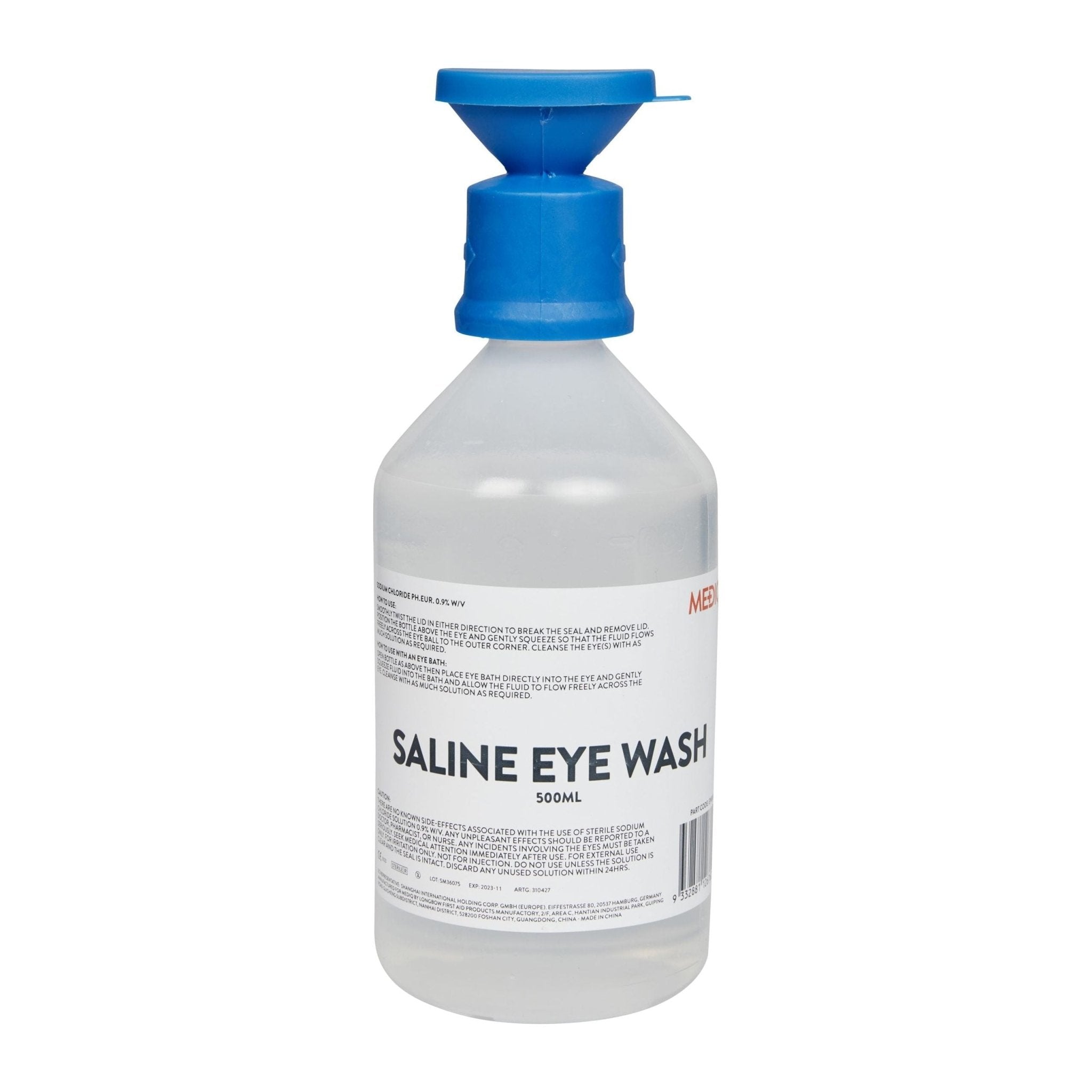 Eyewash Saline Solution 500Ml | AJP Industrial Supplies