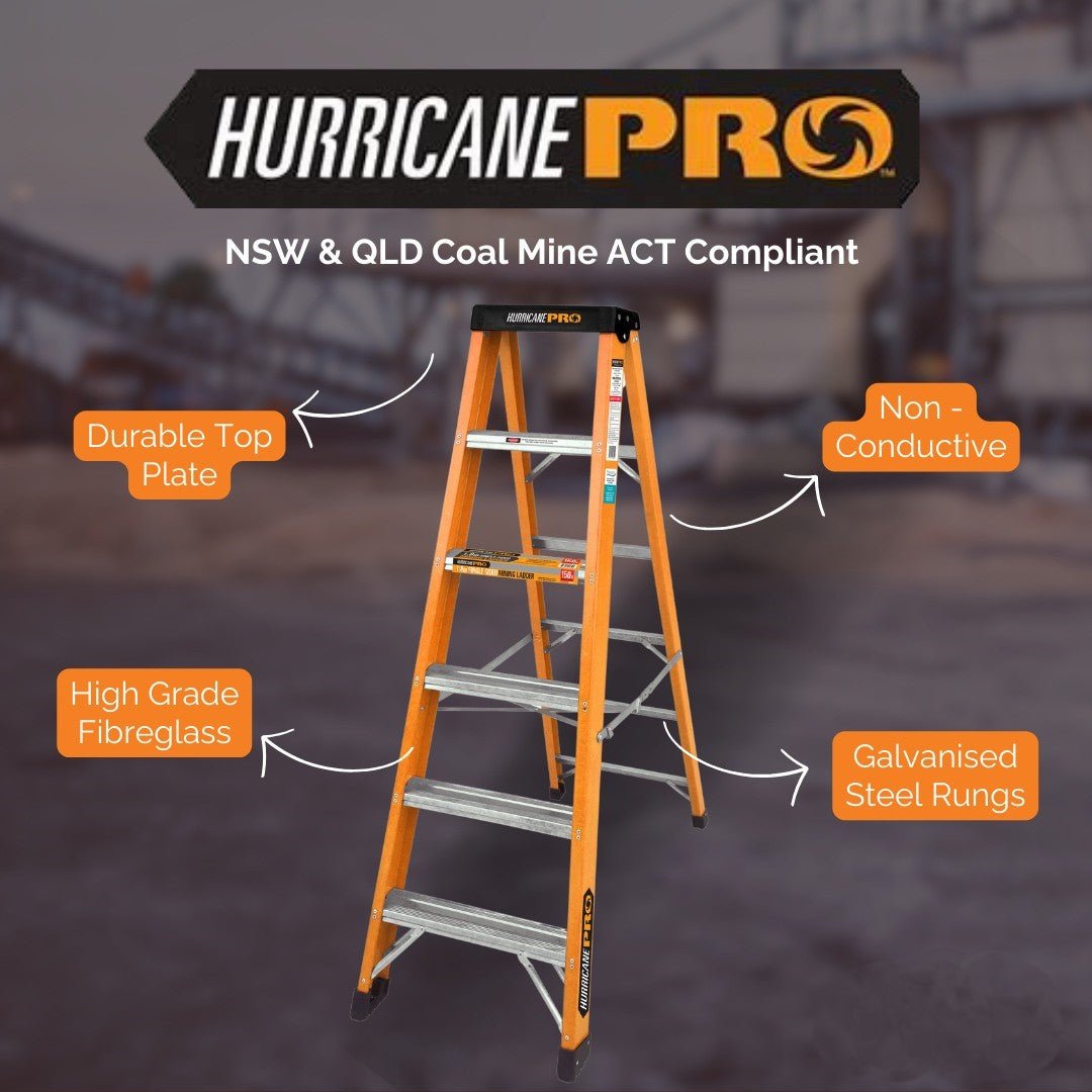 Mining Ladder 2.4 Meter - ASNZS 1892.1.2018 Compliant | AJP Industrial ...